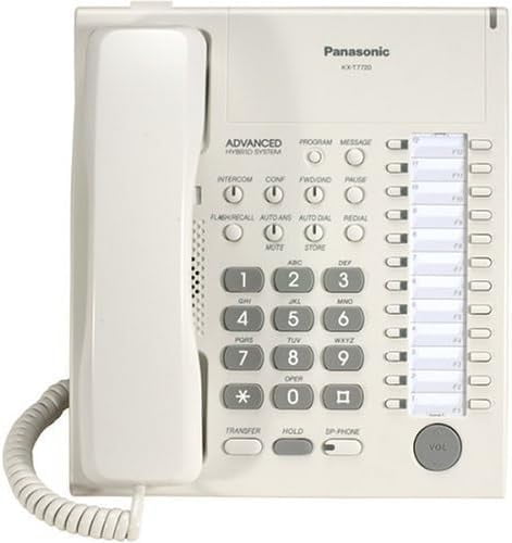 Panasonic KX-T7720-W White Phone - Walmart.com