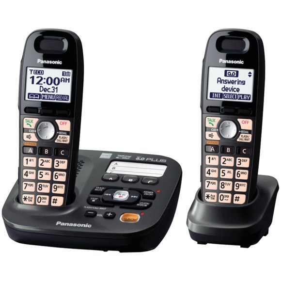 2 Handset Cordless Phones