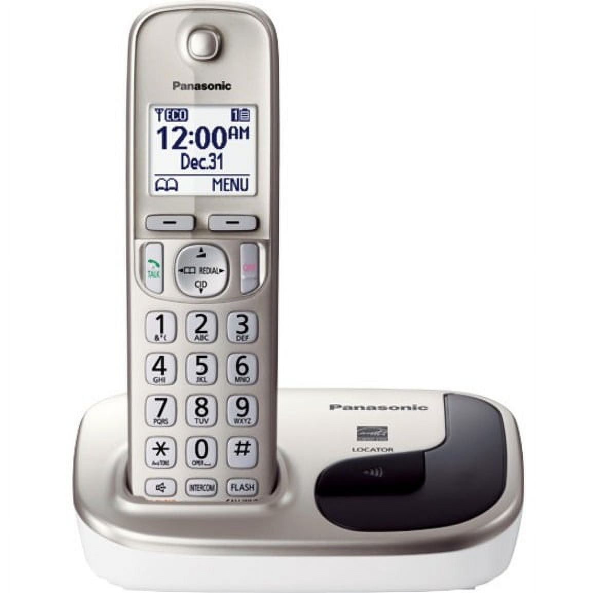 EXPANDABLE DIGITAL CORDLESS PHONE W/ 1 HANDSET SILVER - Walmart.com