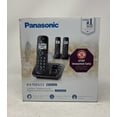 Pre-Owned Panasonic KX-TGE633M DECT 6.0 Expandable Cordless Phone System with 3 Handsets ...