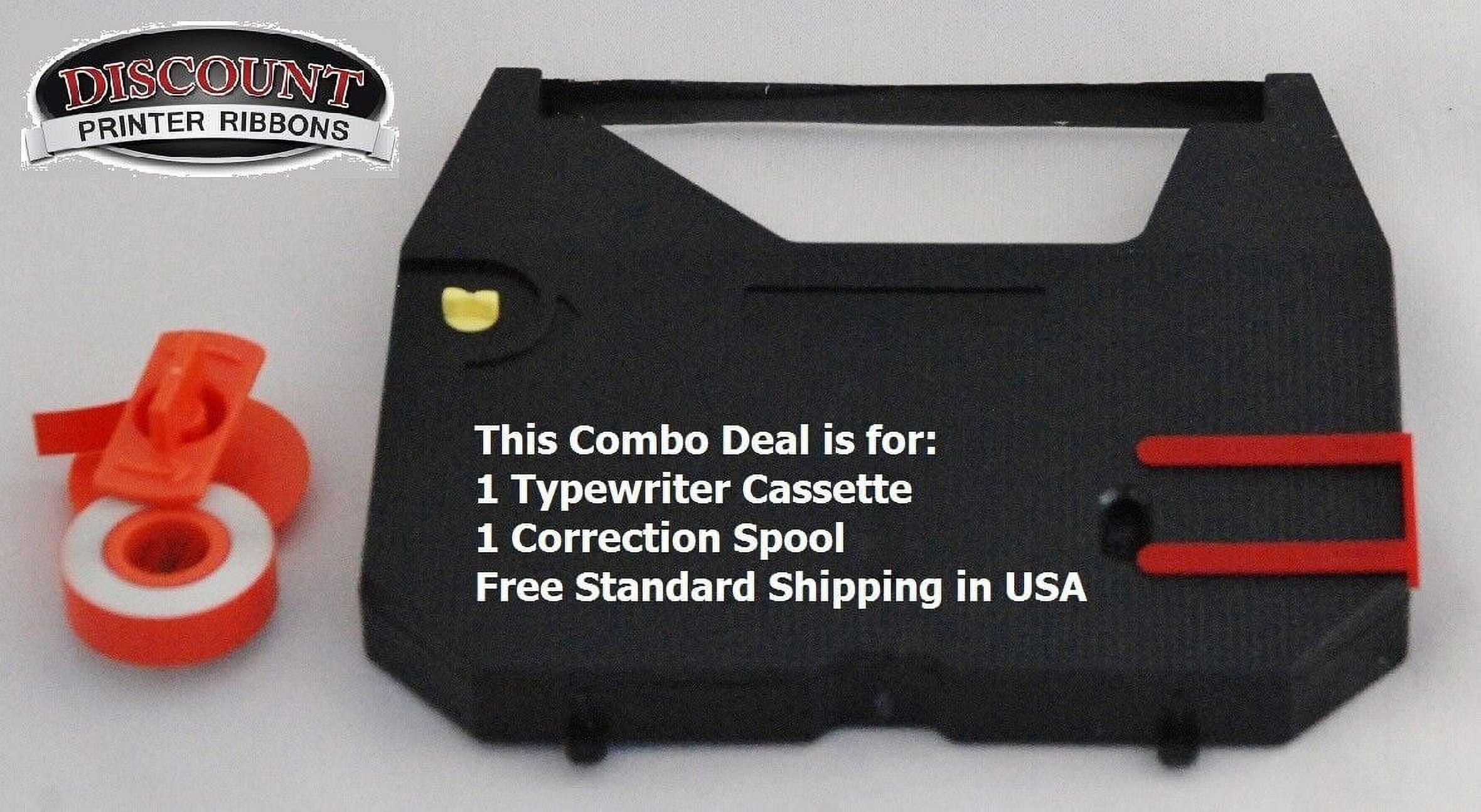 Panasonic KXR340 Typewriter Ribbon Cartridge + Correction Tape Spool ...