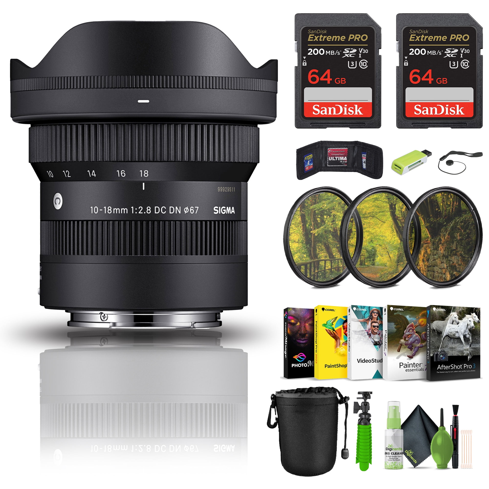 Panasonic LUMIX S Series Camera Lens, 14-28mm F4-5.6 Ultra Wide-Angle Zoom Lens with Macro ...