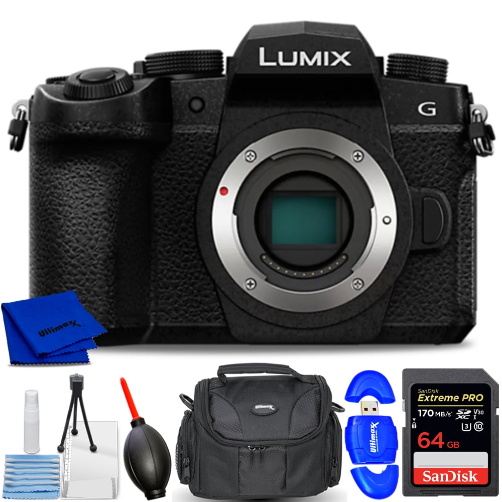 Panasonic Lumix DC-G95D Hybrid Camera (Body) DC-G95D - 7PC Accessory Bundle - Walmart.com