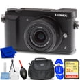 Panasonic Lumix DMC-GX85 Mirrorless Digital Camera with 12-32mm Lens ...