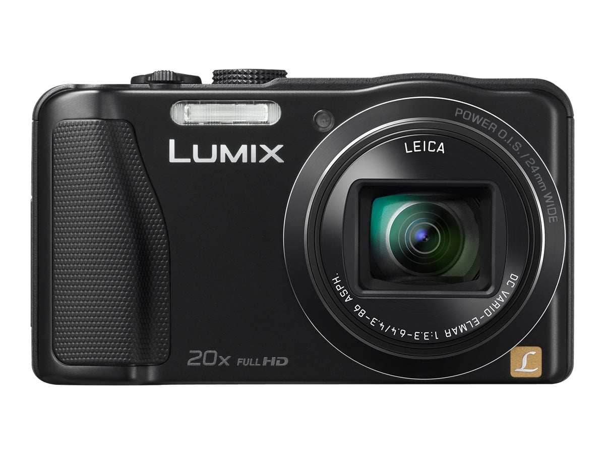Panasonic Lumix DMC-ZS25 16.1 Megapixel Compact Camera, Black - Walmart.com