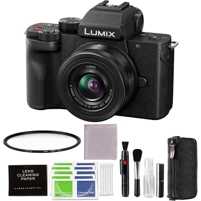 Panasonic Lumix G100 Mirrorless Camera with 12-32mm Lens with Pixel ...