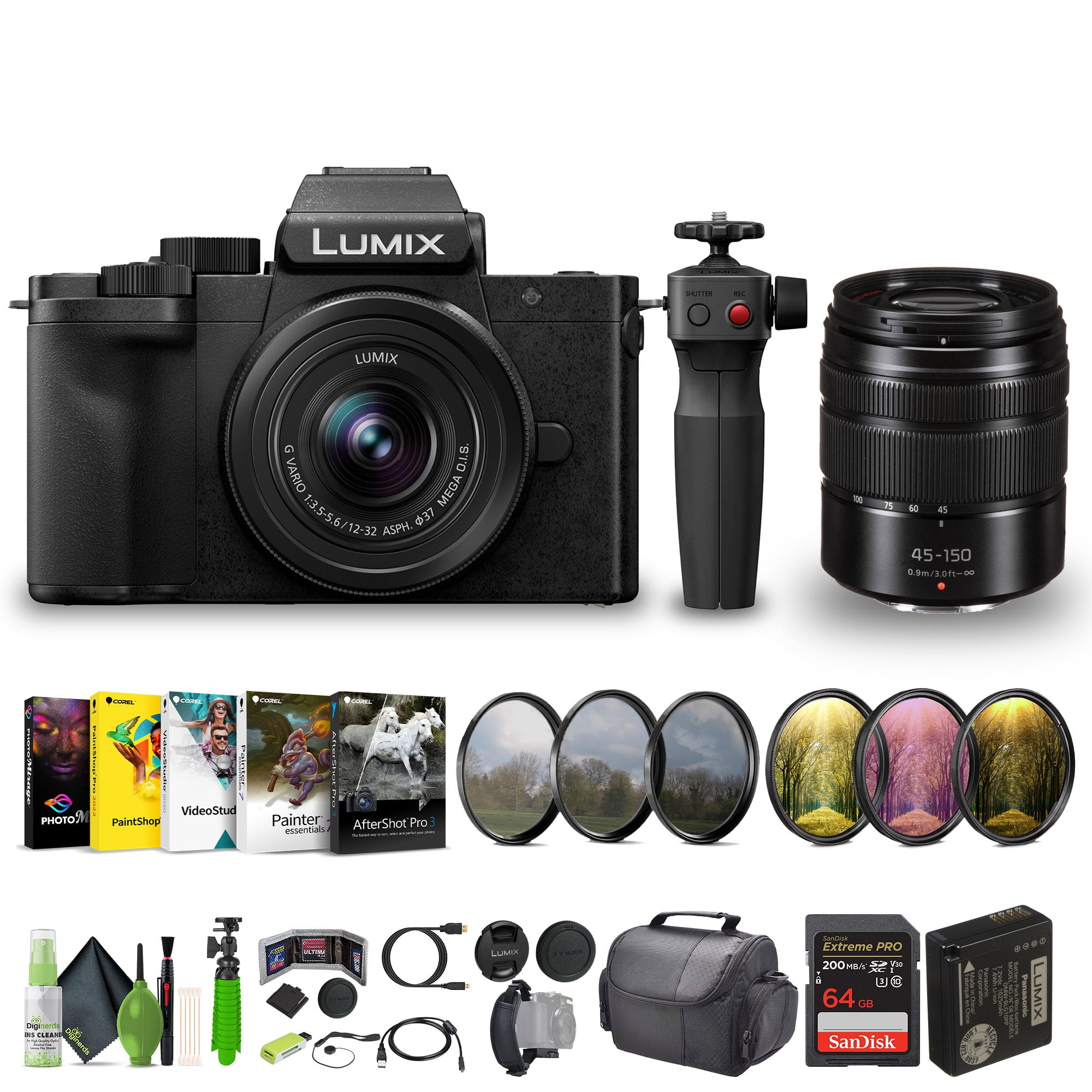Panasonic Lumix G100D 4K Mirrorless Vlogging Camera for Video ...