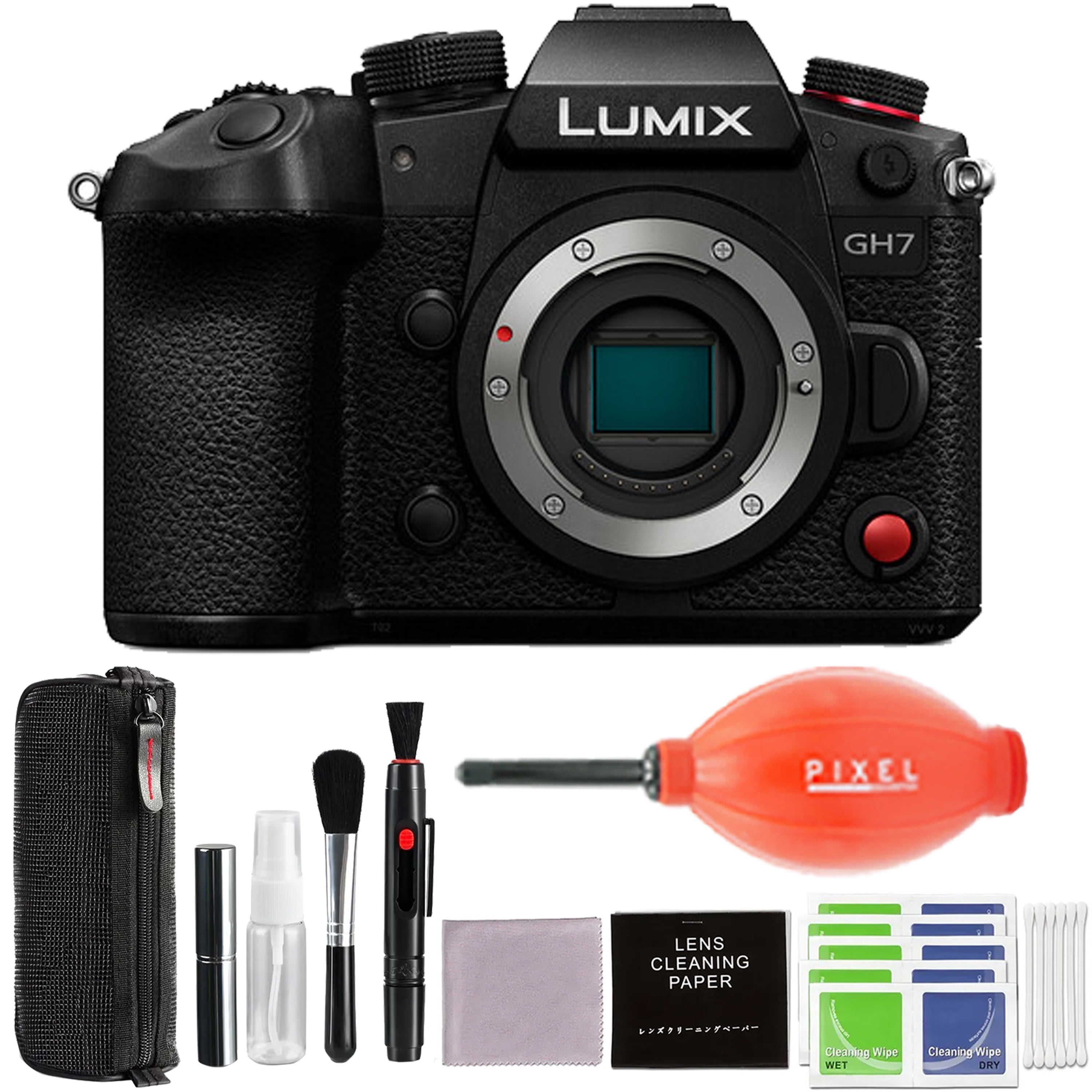 Panasonic Lumix GH7 Mirrorless Camera with Pixel Advanced Accessory and ...