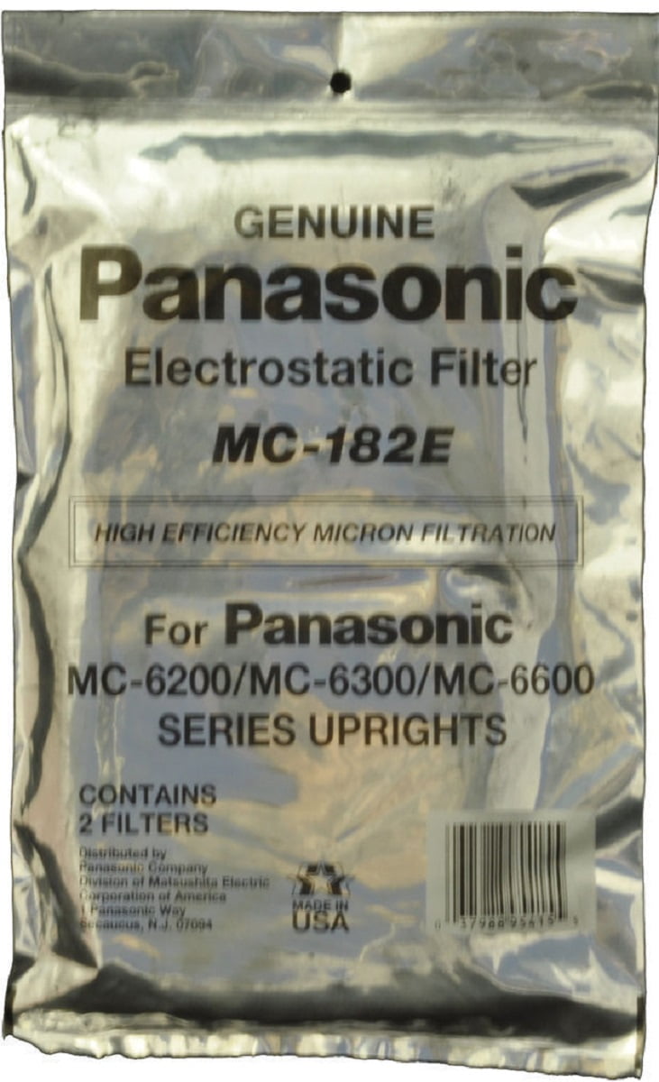 Panasonic MC-6200, MC-6300, MC-6600 Vacuum Filter MC182E - Walmart.com