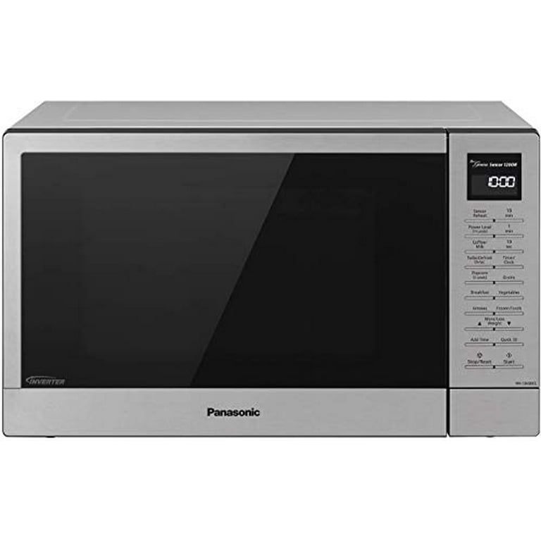 Panasonic 1.2 cu ft Countertop Microwave Oven in Stainless Steel