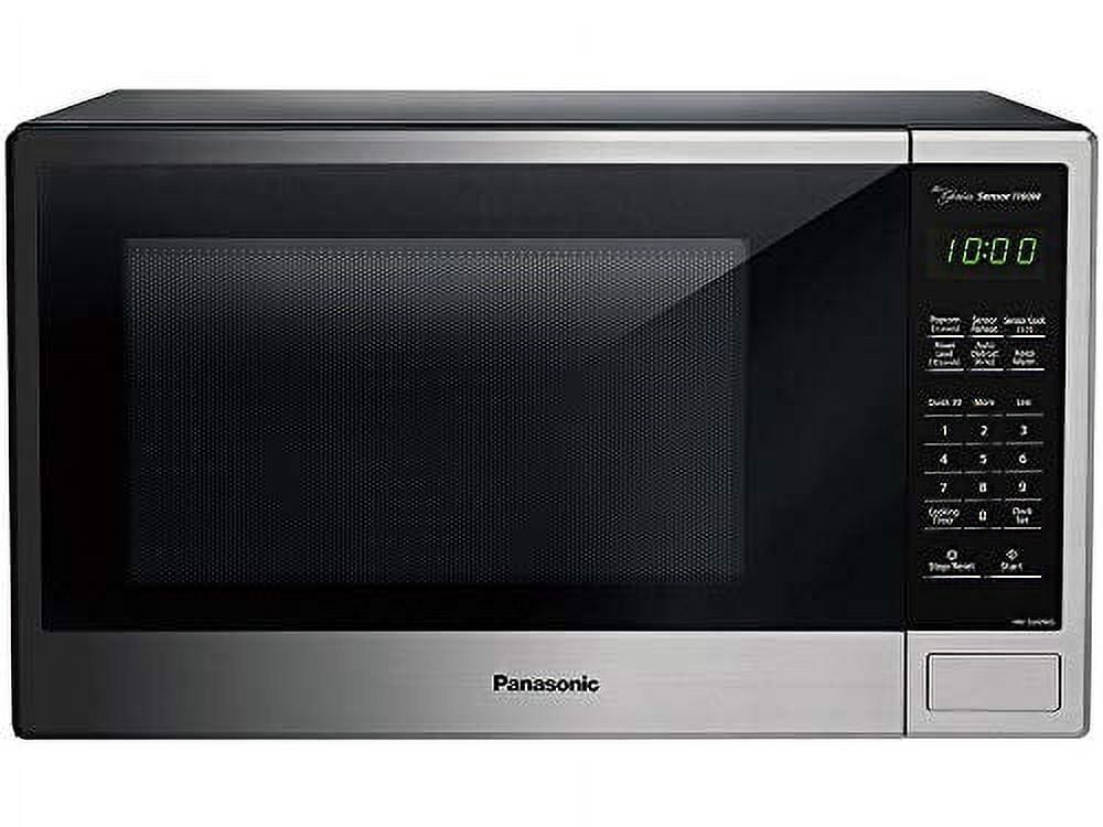 Panasonic NN-SU676S Countertop Microwave, 1.3 Cu Ft, Stainless Steel ...