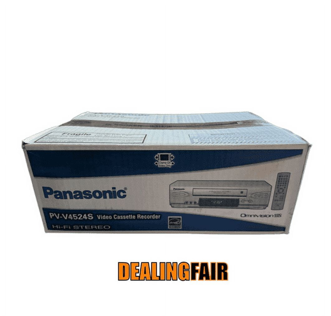 Panasonic PV-V4524S Hi-Fi Stereo VCR - Walmart.com