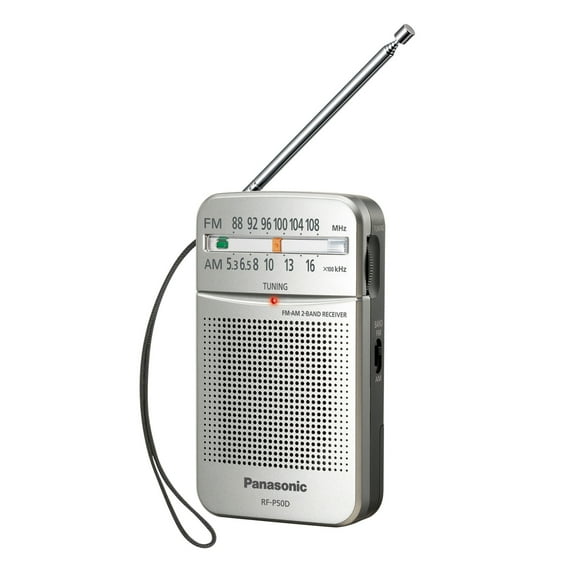 Panasonic Portable Pocket AM/FM Radio, RF-P50 - Walmart.com