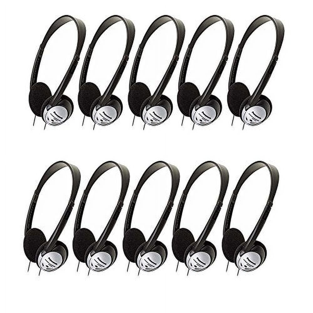 Panasonic RP-HT21 Lightweight Headphones with XBS (10 Pack) - Walmart.com