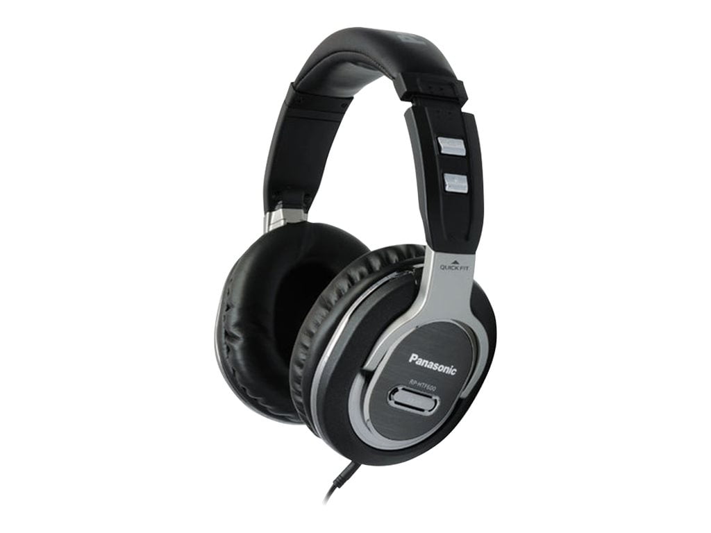 Panasonic RP-HTF600 - Headphones - full size - wired - 3.5 mm jack ...