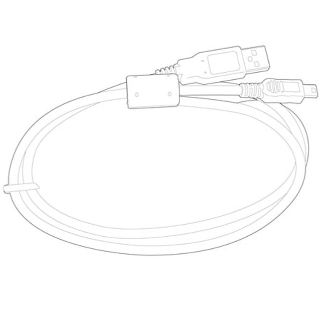 Panasonic K1HA05AD0007 Replacement USB Cable, Black - Walmart Business ...