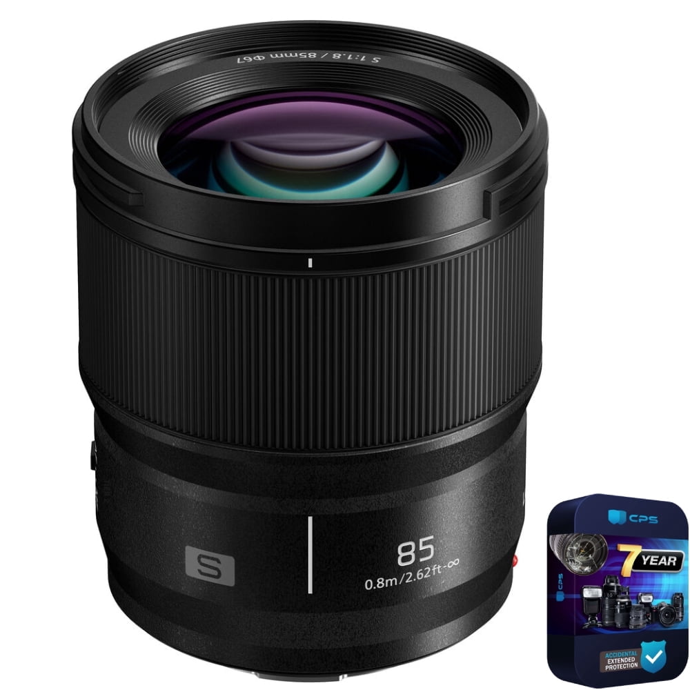 Panasonic S-S85 LUMIX S 85mm F1.8 Lens for L-Mount Mirrorless Full ...