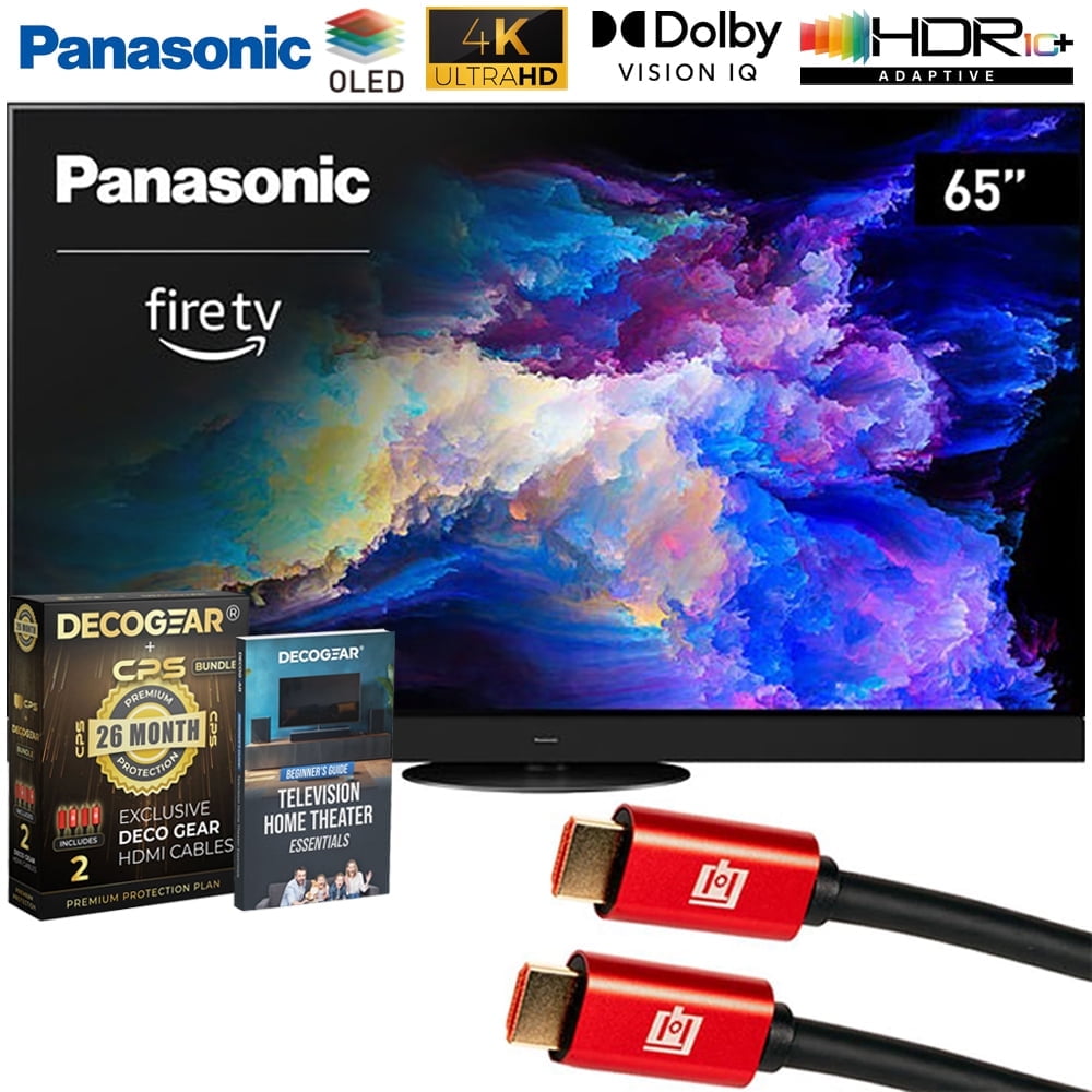 Panasonic TV-65Z95AP Z95 65-inch OLED 4K UHD Smart Fire TV (2024) Bundle with CPS Exclusive 26 ...
