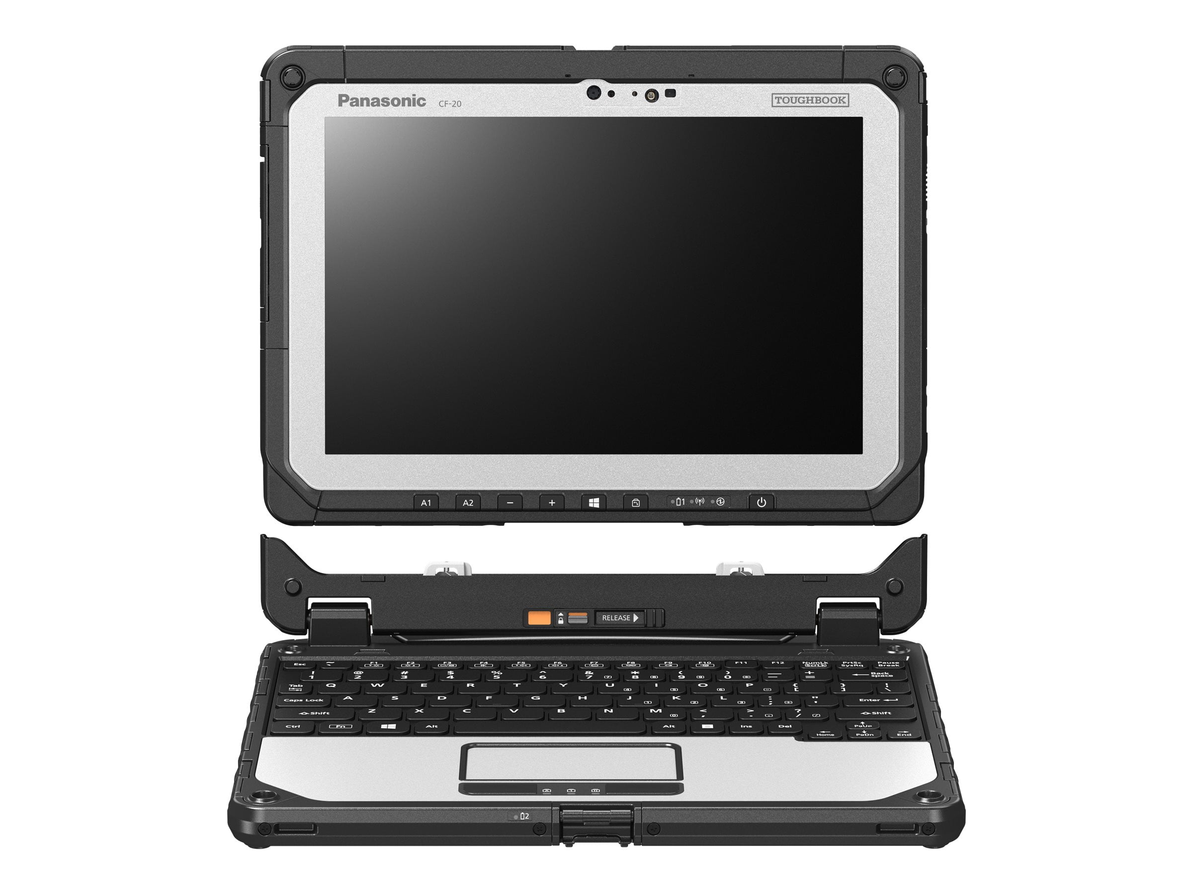 Panasonic Toughbook 20 - Rugged - tablet - with keyboard dock - Intel ...