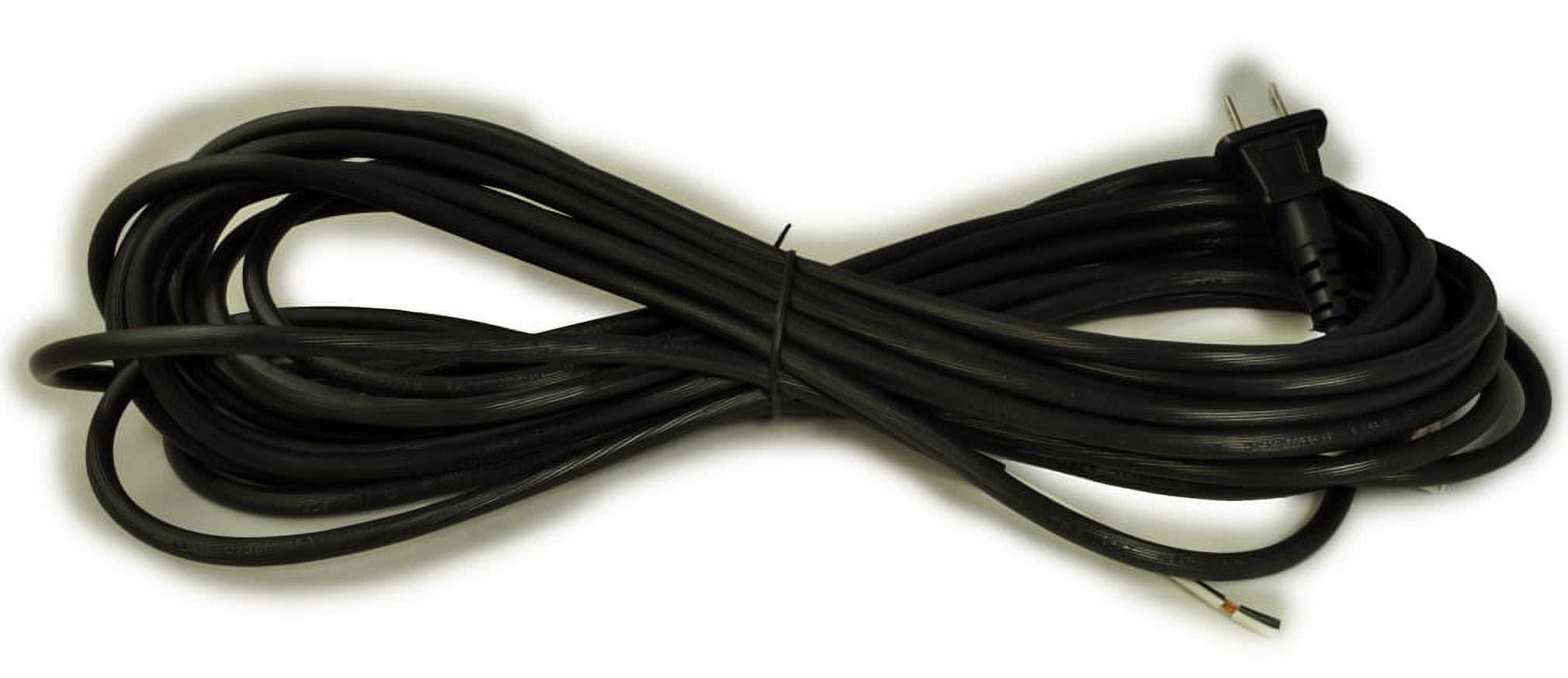 Panasonic Vacuum Cleaner Power Supply Cord, 30' Black, 2 Wire, Generic ...