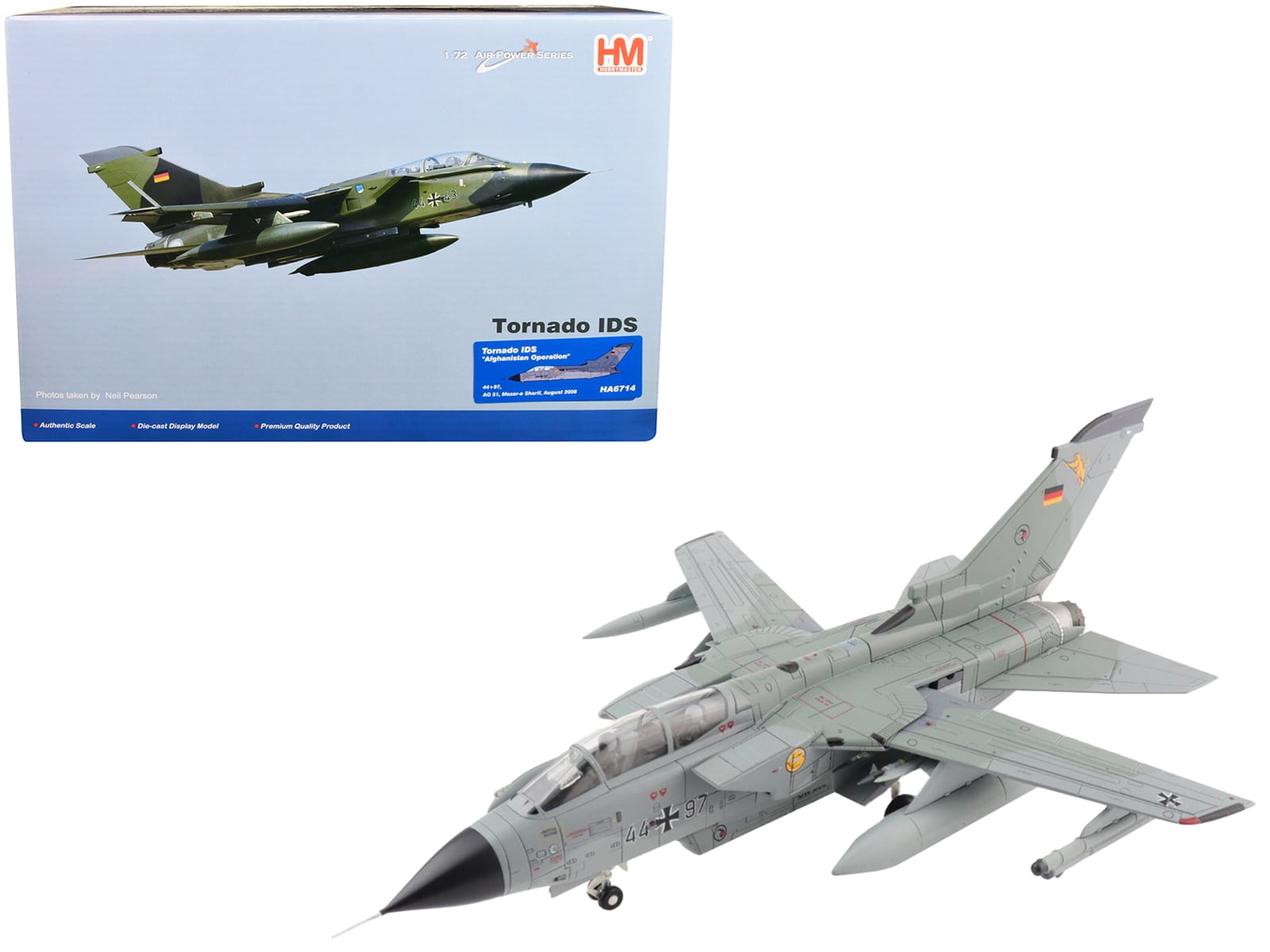 Panavia Tornado IDS Aircraft "Afghanistan Operation" "44+97 AG 51 Mazar ...