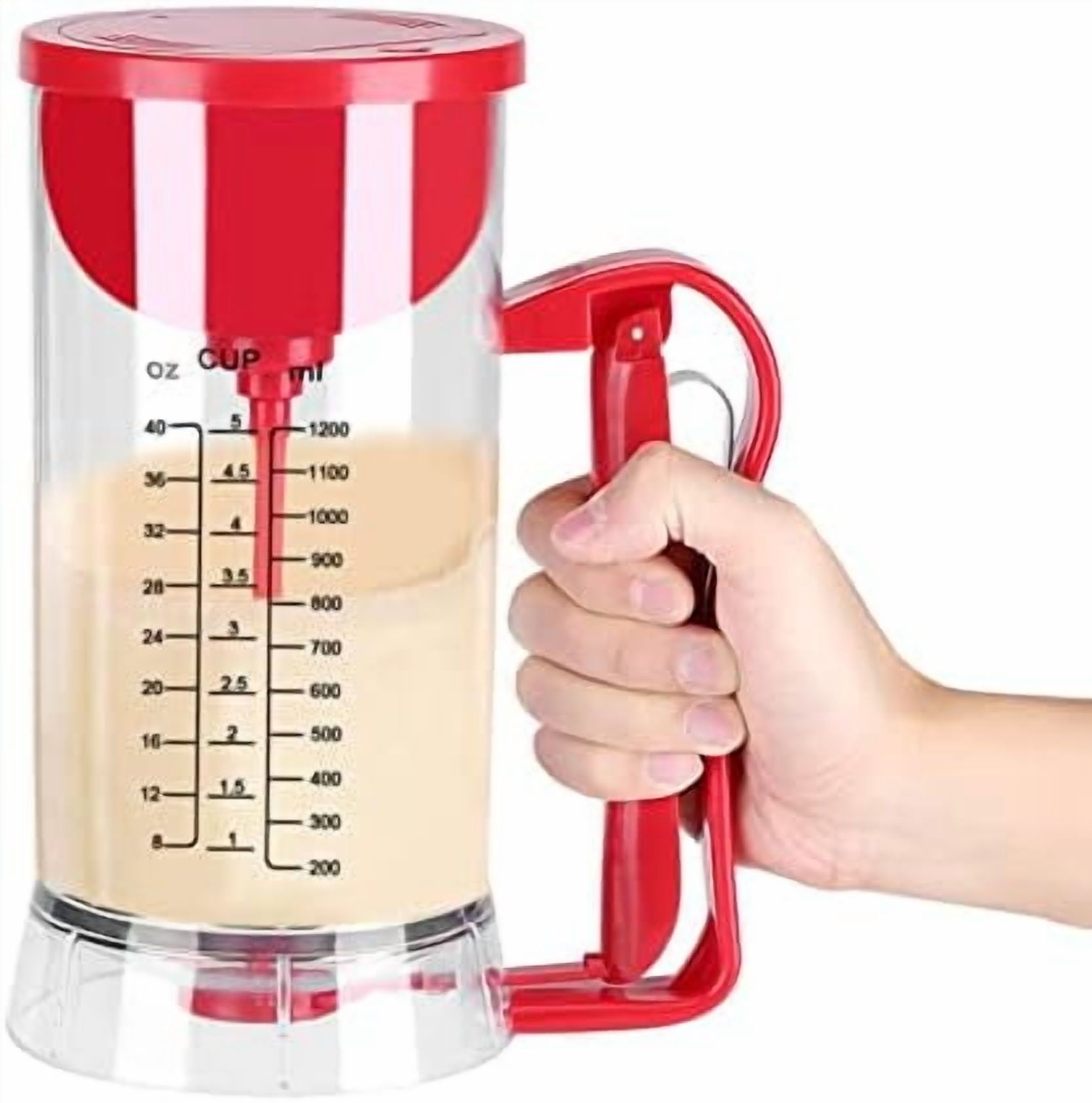 Pancake Batter Dispenser Pancake Maker Electric Batter Mixer Dispenser ...