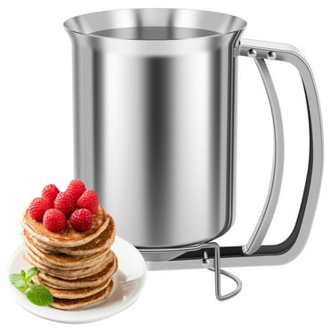 CUTICATE Pancake Batter Dispenser Batter Funnel Stainless Steel ...