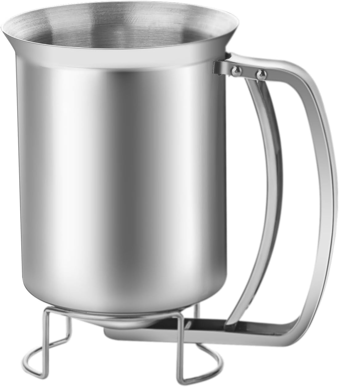 Pancake Dispenser for Batter, Stainless Steel Batter Dispenser, 900ML ...