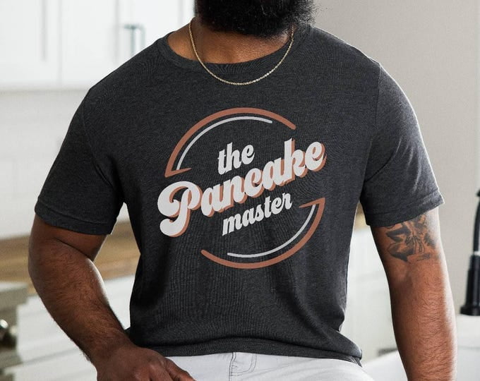 Pancake Maker Shirt, Dad Pancake Tshirt, Pancake Master Dad, Father ...