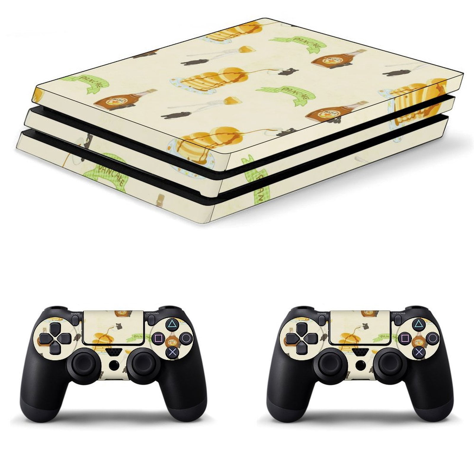 Pancake Maple Illustration PS4/PS4 Pro/PS4 Slim Skin Sticker For ...