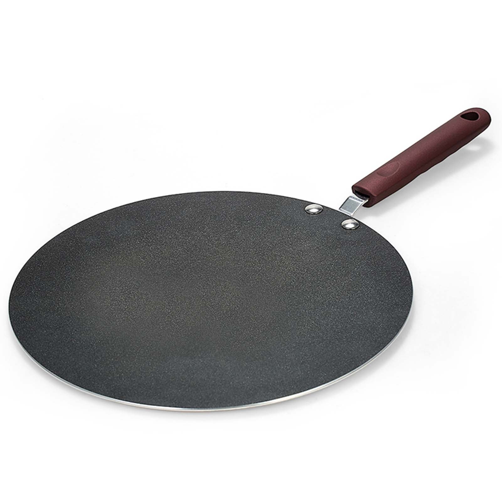 Pancake Pan Crepe Maker Flat Pan Griddle Pan with Spreader & Spatula ...