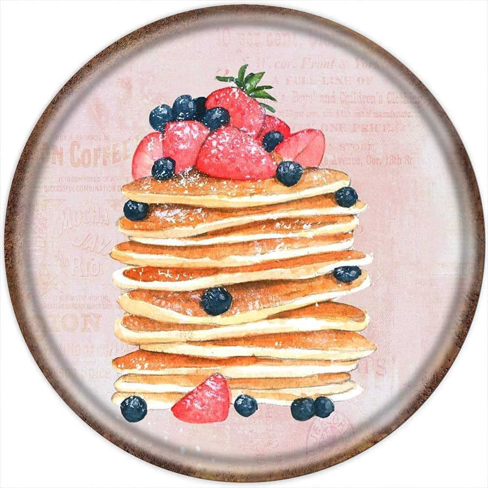 Pancakes Wreath Decorations Porch Hanging Decoration Home Decor Funny ...