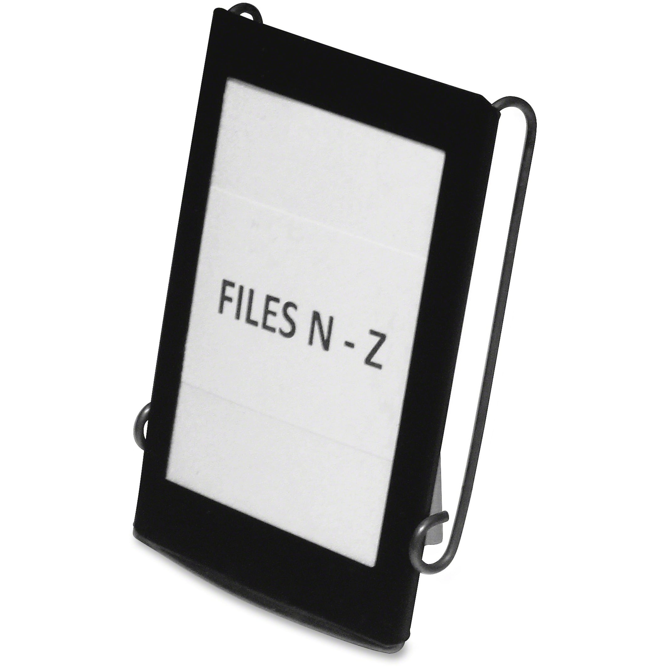 Panco 1-1/2" Spring-Lock Metal Label Holders - Walmart.com