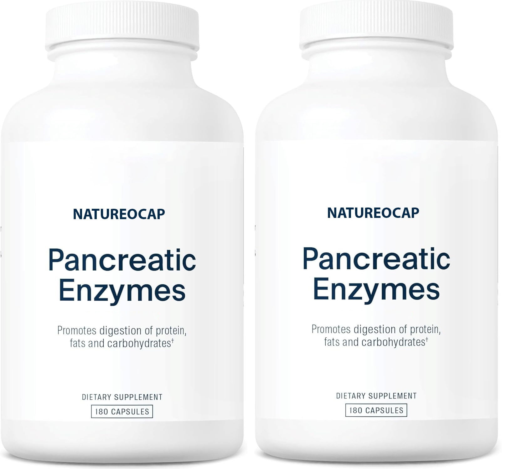 Pancreatic Enzymes Digestion Of Protein Fats Carbohydrates -180 Caps [2 ...
