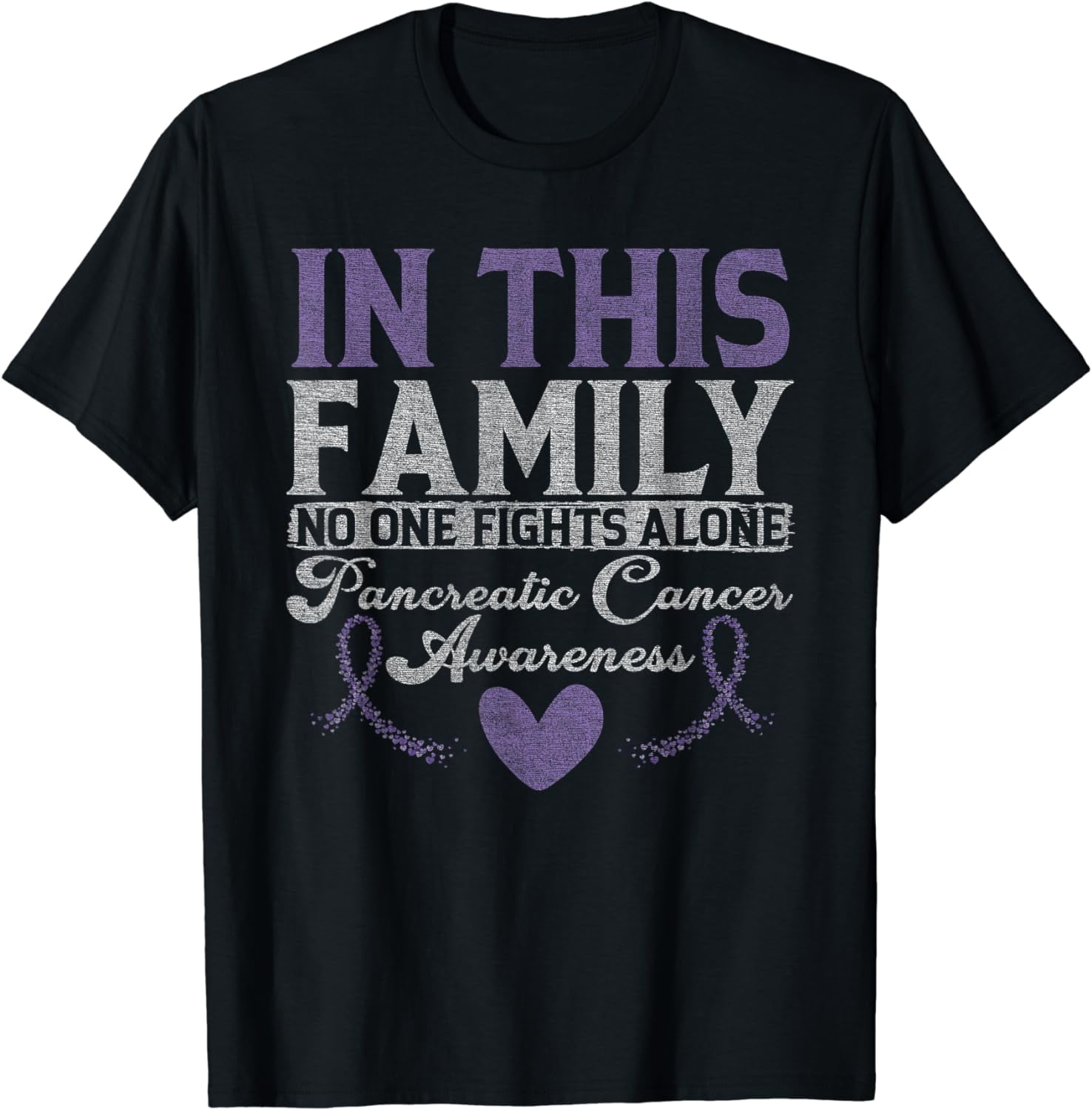 Pancreatic cancer Awareness T-Shirt Fighting Pancreatic cancer ...