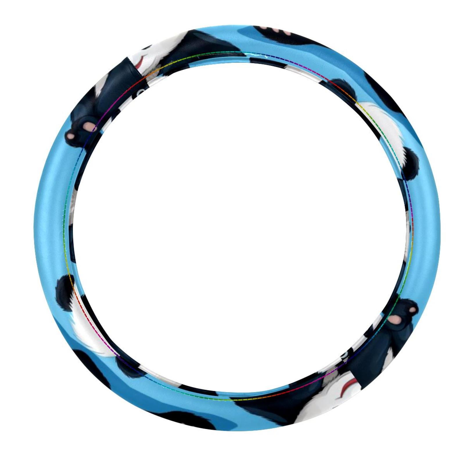 Panda 14.5 Inch Printing PVC Leather Car Wheel Covers Steering Wheel ...