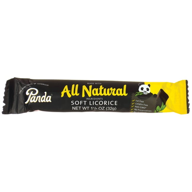 Panda All Natural Licorice Bar, 1.1 oz bars, 36 ea - Walmart.com