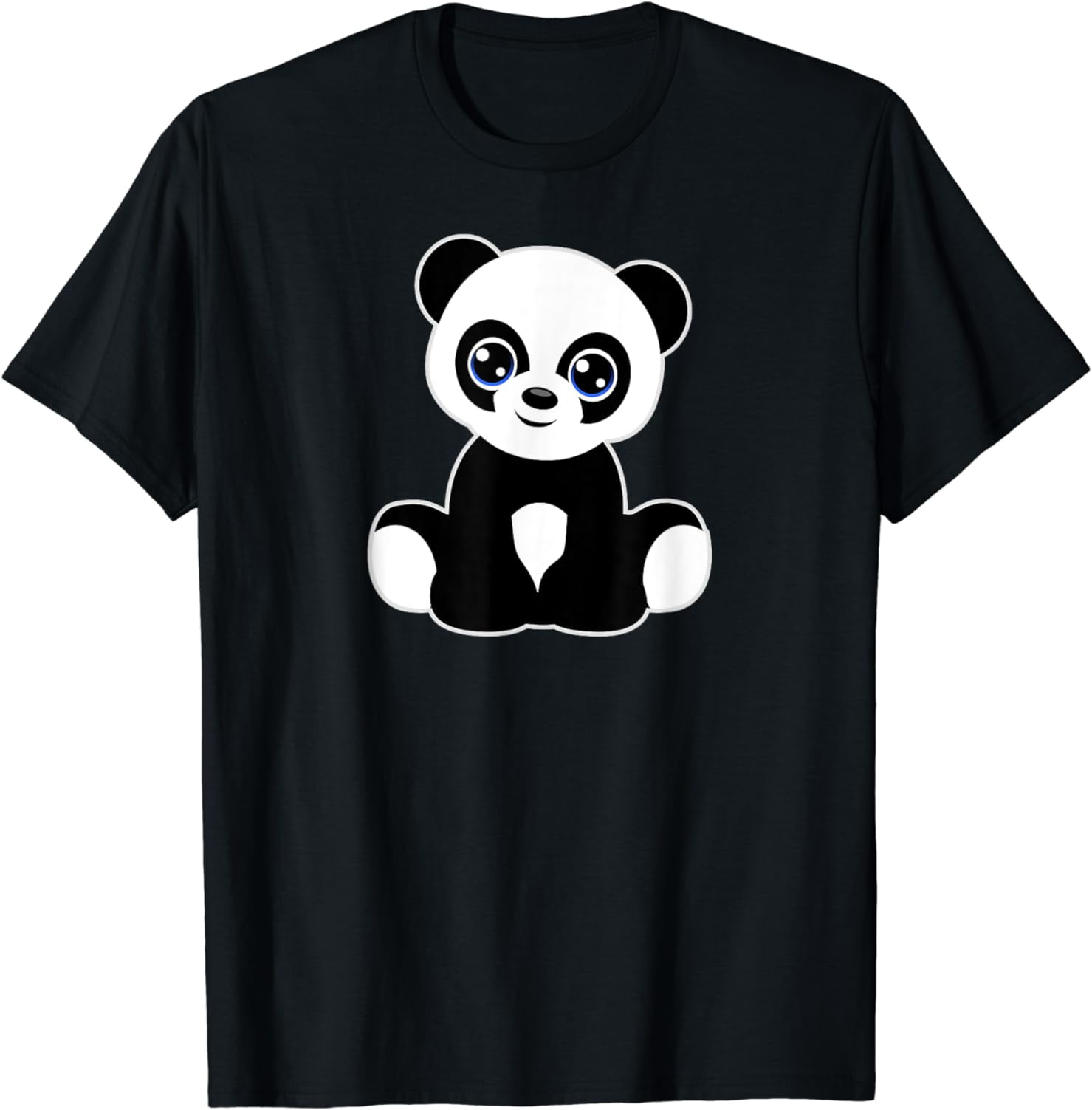Panda Art Tween Girl Boy Child Kids Cute Love Pandas Graphic T-Shirt ...