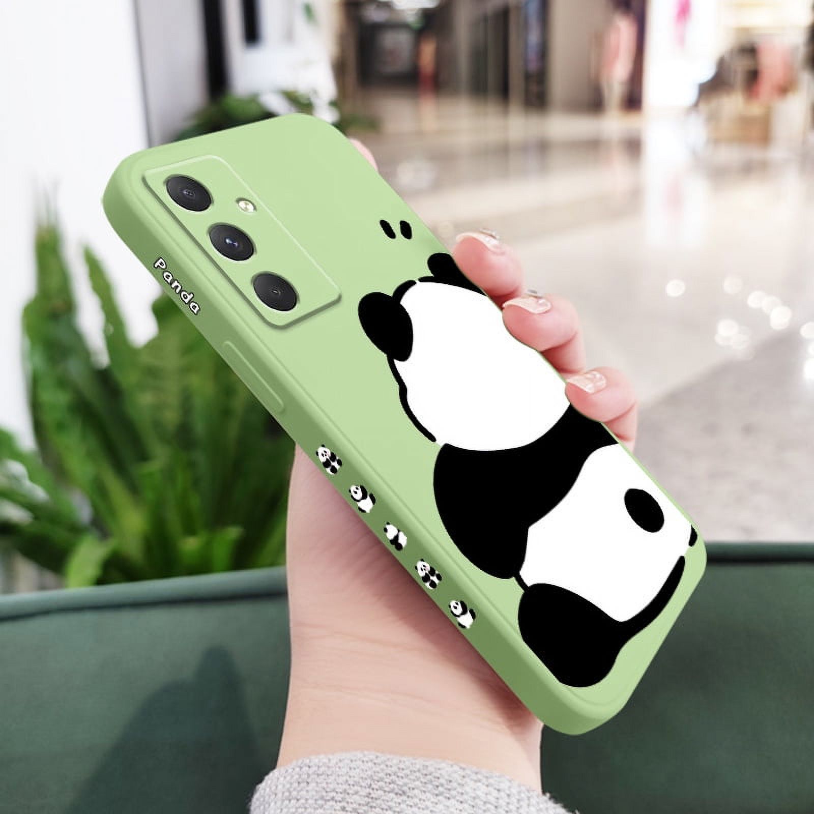 Panda Back Phone Case For Samsung Galaxy A55 A35 A25 A15 A05 A05S A54 A34 A24 A14 A04 A04S A04E ...
