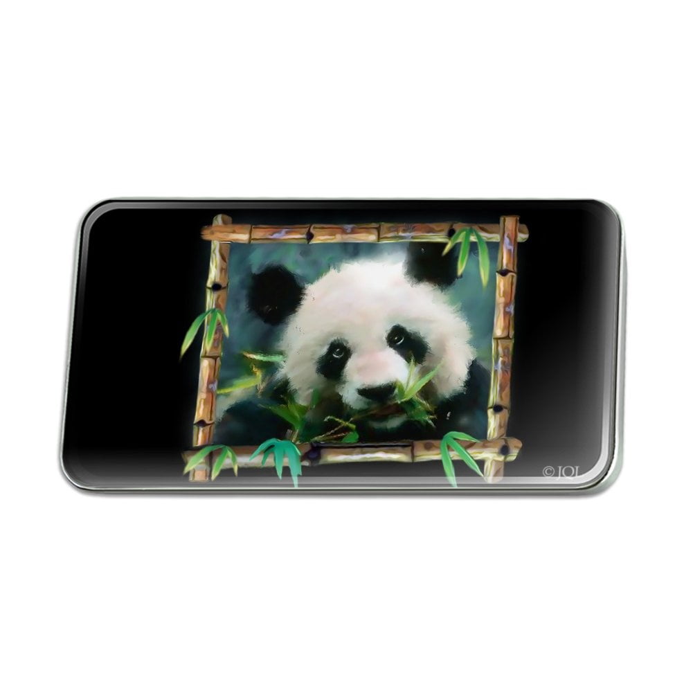 Panda Bear Bamboo Metal Rectangle Lapel Hat Pin Tie Tack Pinback ...