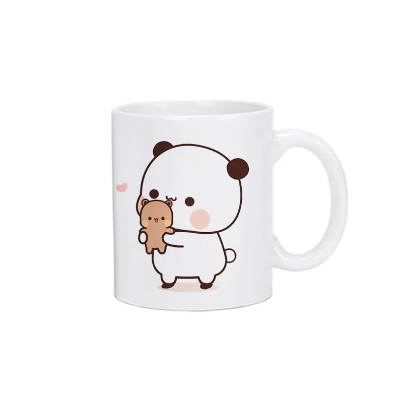 Panda Bear Bubu Dudu Coffee Milk Cup Mocha Cat Panda Bear Couple ...