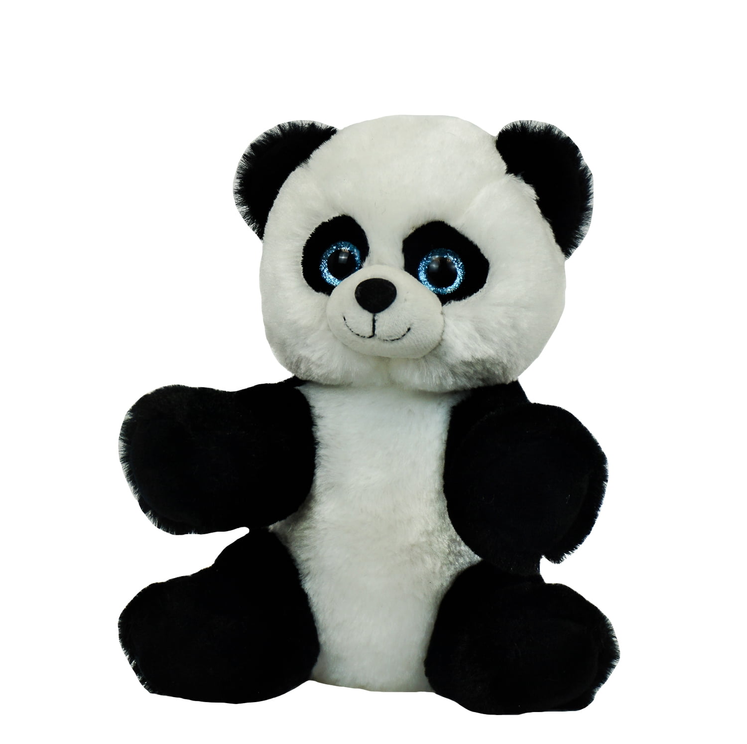Panda Bear Stuffed Toy Wearing Biker Outfit – Plush Toy with Leather ...