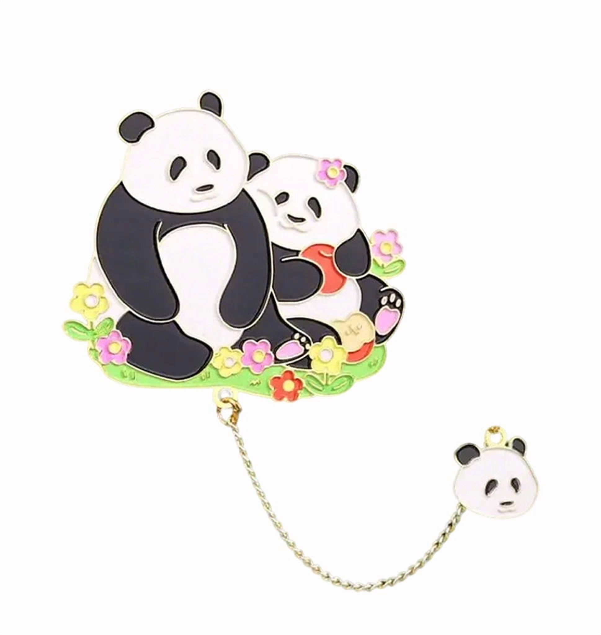 Metal Bookmarks Reading Bookmarks Panda Book Markers Lovely Page Marker ...