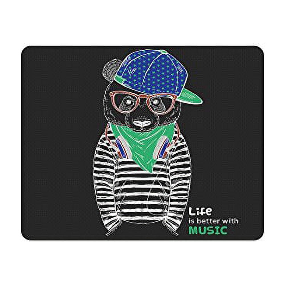 Panda Boy Dressed Up Mouse Pad Gaming Mousepad 9.84"(L) x 7.87"(W ...