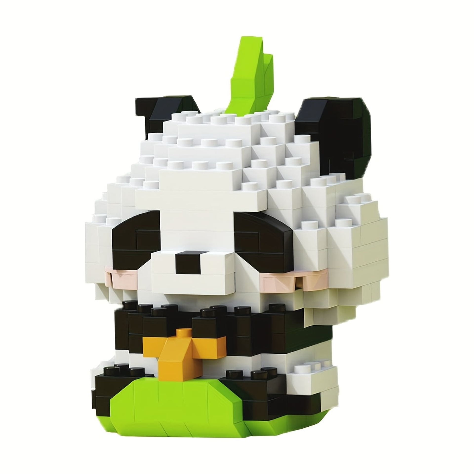 Panda Building Blocks Toy- 12 Unique Cartoon Designs, Fun Building ...