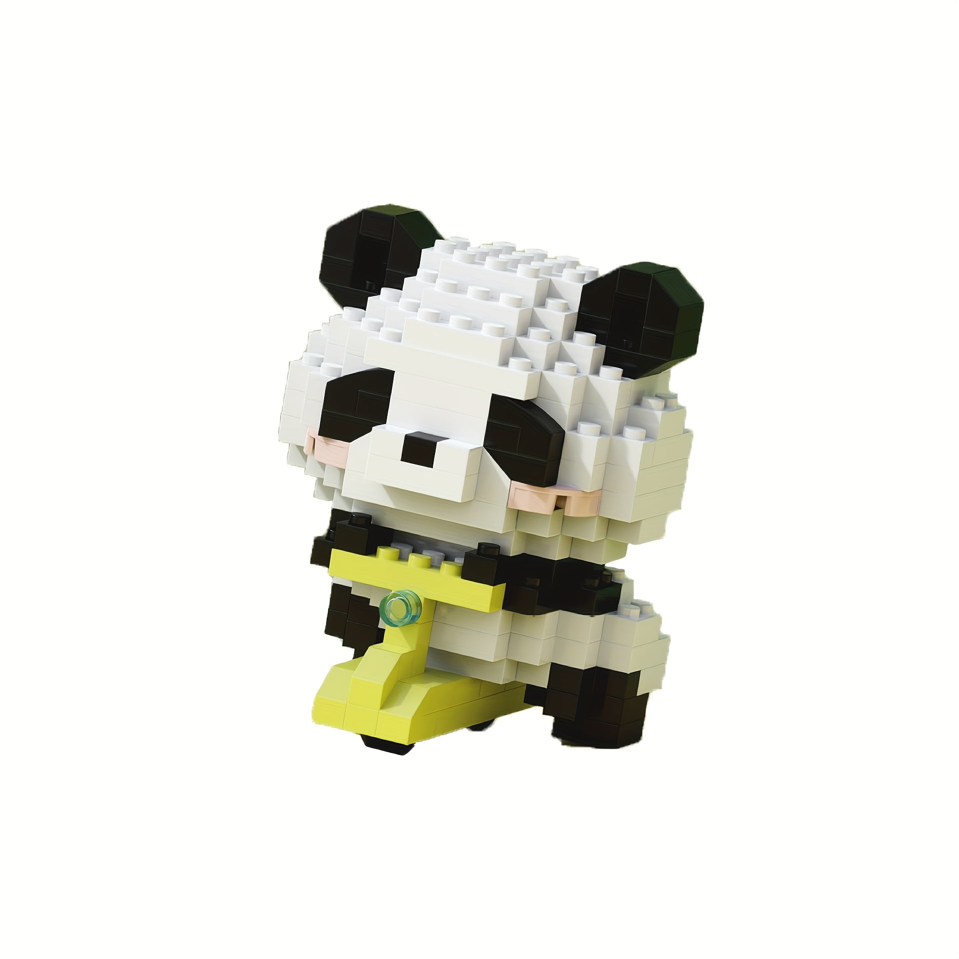 Panda Building Blocks Toy- 12 Unique Cartoon Designs, Fun Building ...