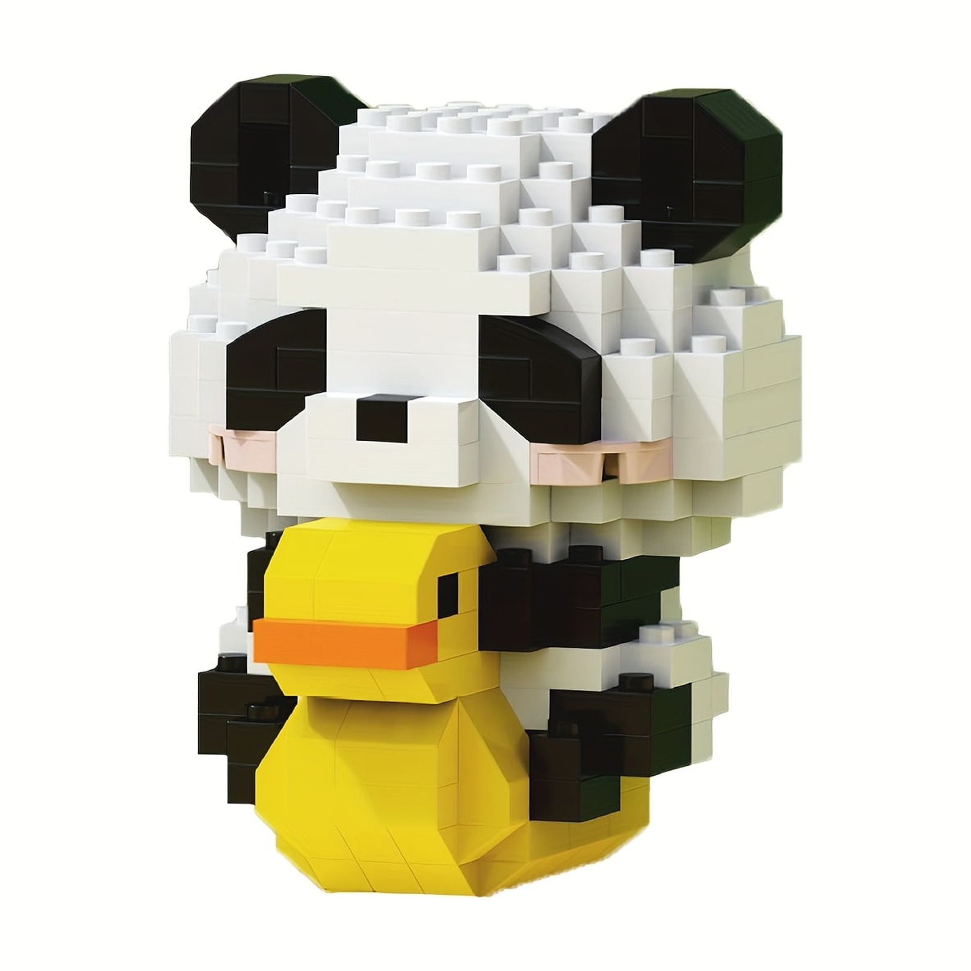 Panda Building Blocks Toy- 12 Unique Cartoon Designs, Fun Building ...