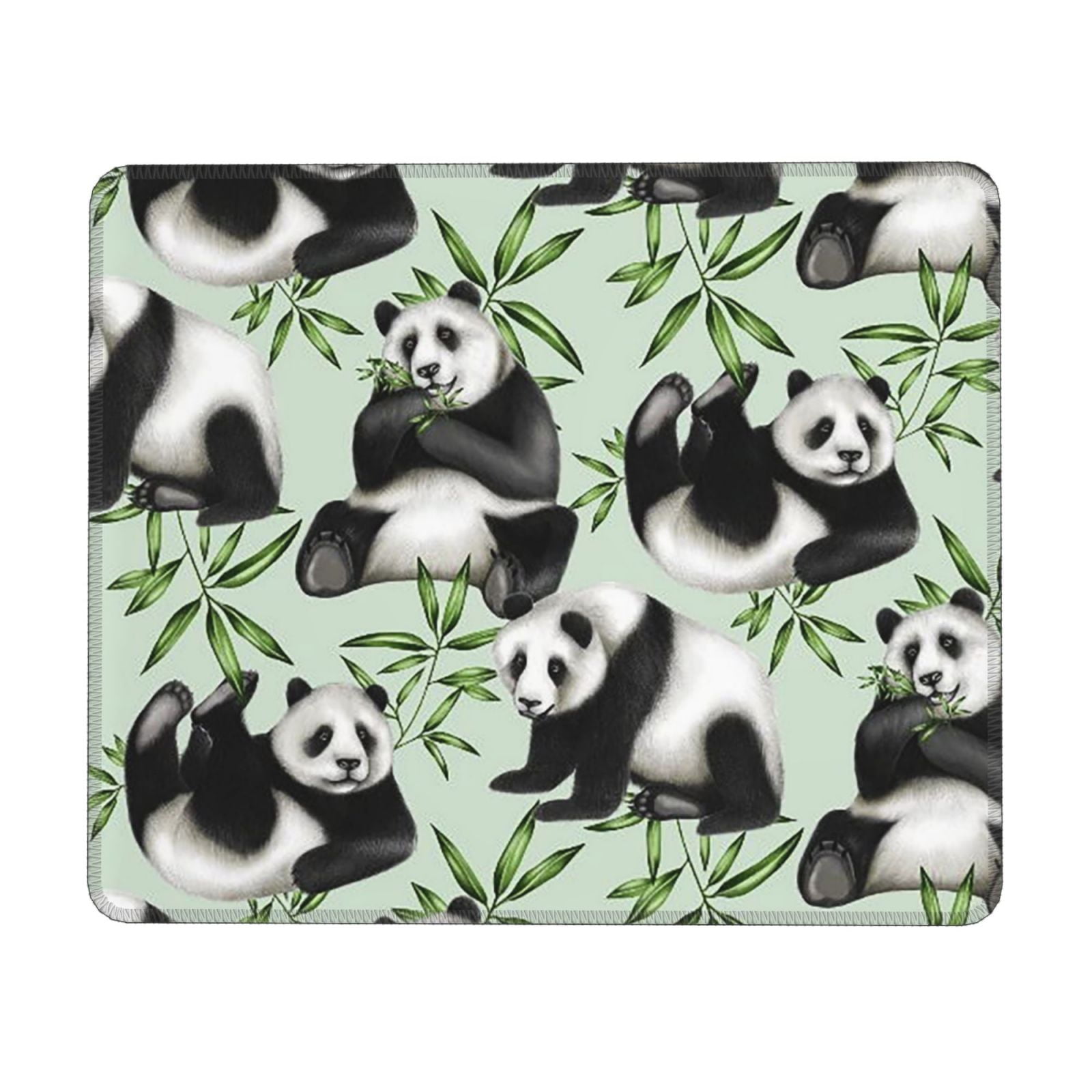 Panda Cute Black Cat Mouse Pad,Cartoon Mouse Pads For Wireless Mouse ...