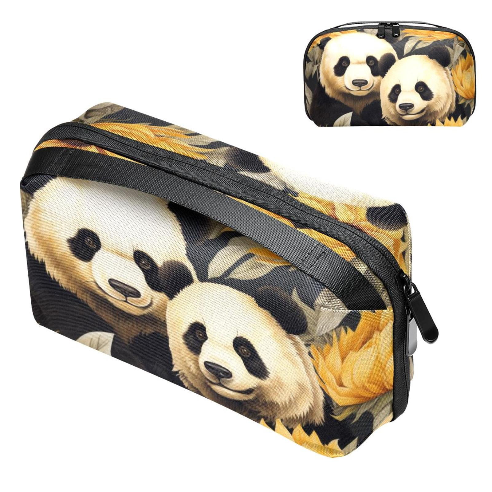 Panda Digital Organizer Bag with Waterproof Oxford Cloth, 5.9x9.44x3.14 ...