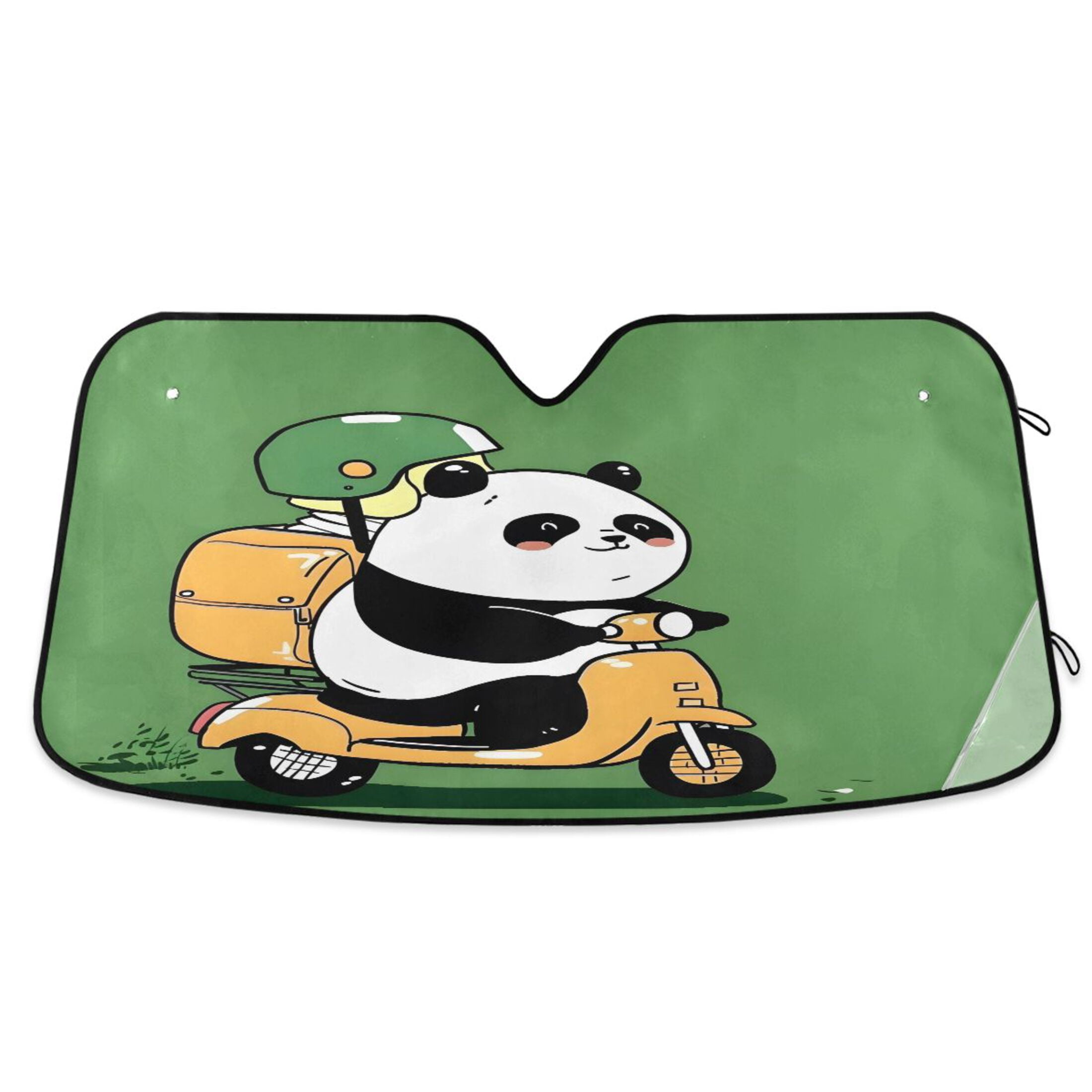Panda Driving Electromobile Windshield Sun Shade Automobile Visor ...